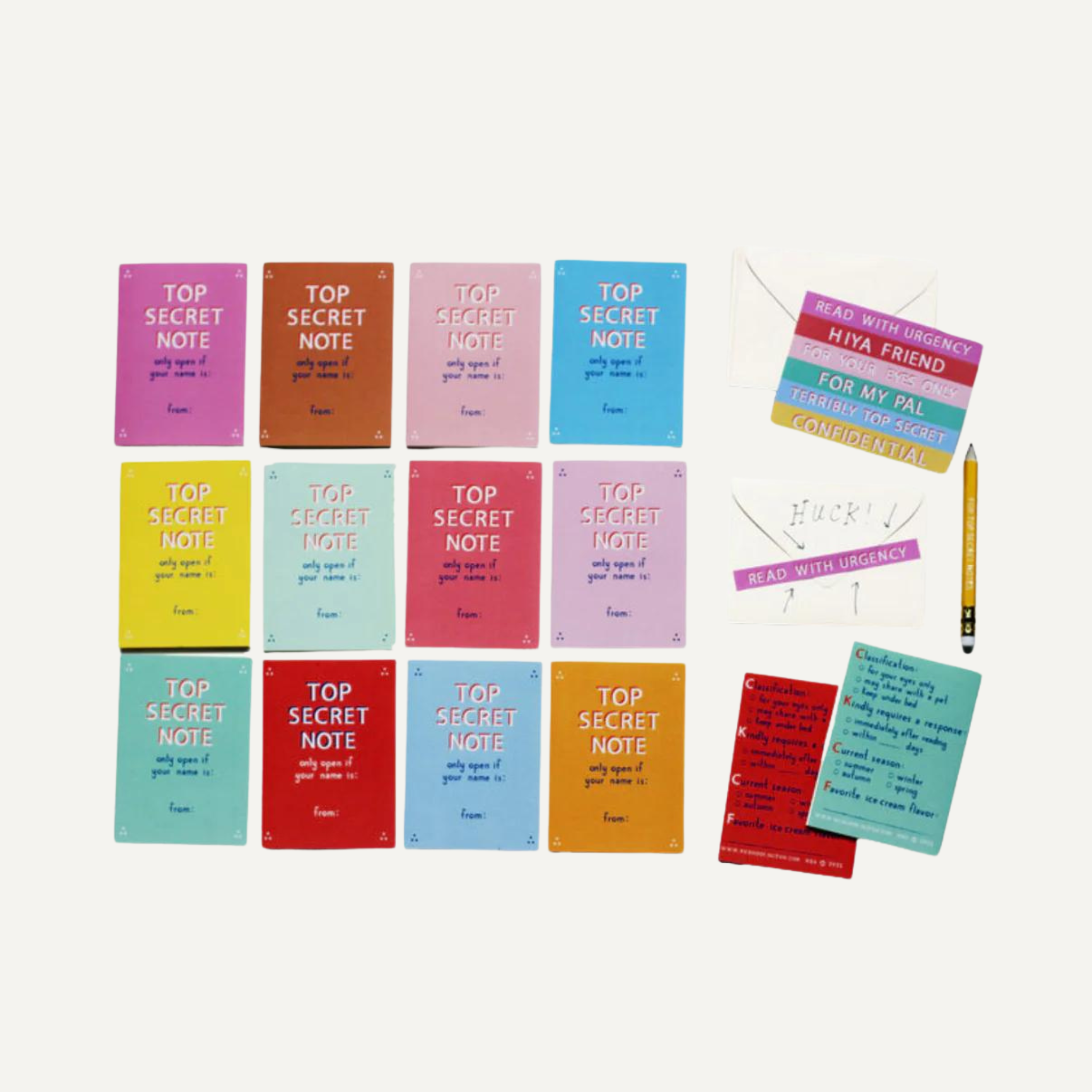 Top Secret Friendship Notes – Mr. Boddington's Studio