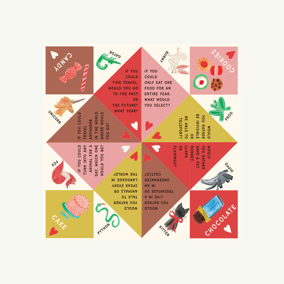 Class Set Valentine's Fortune Tellers – Mr. Boddington's Studio