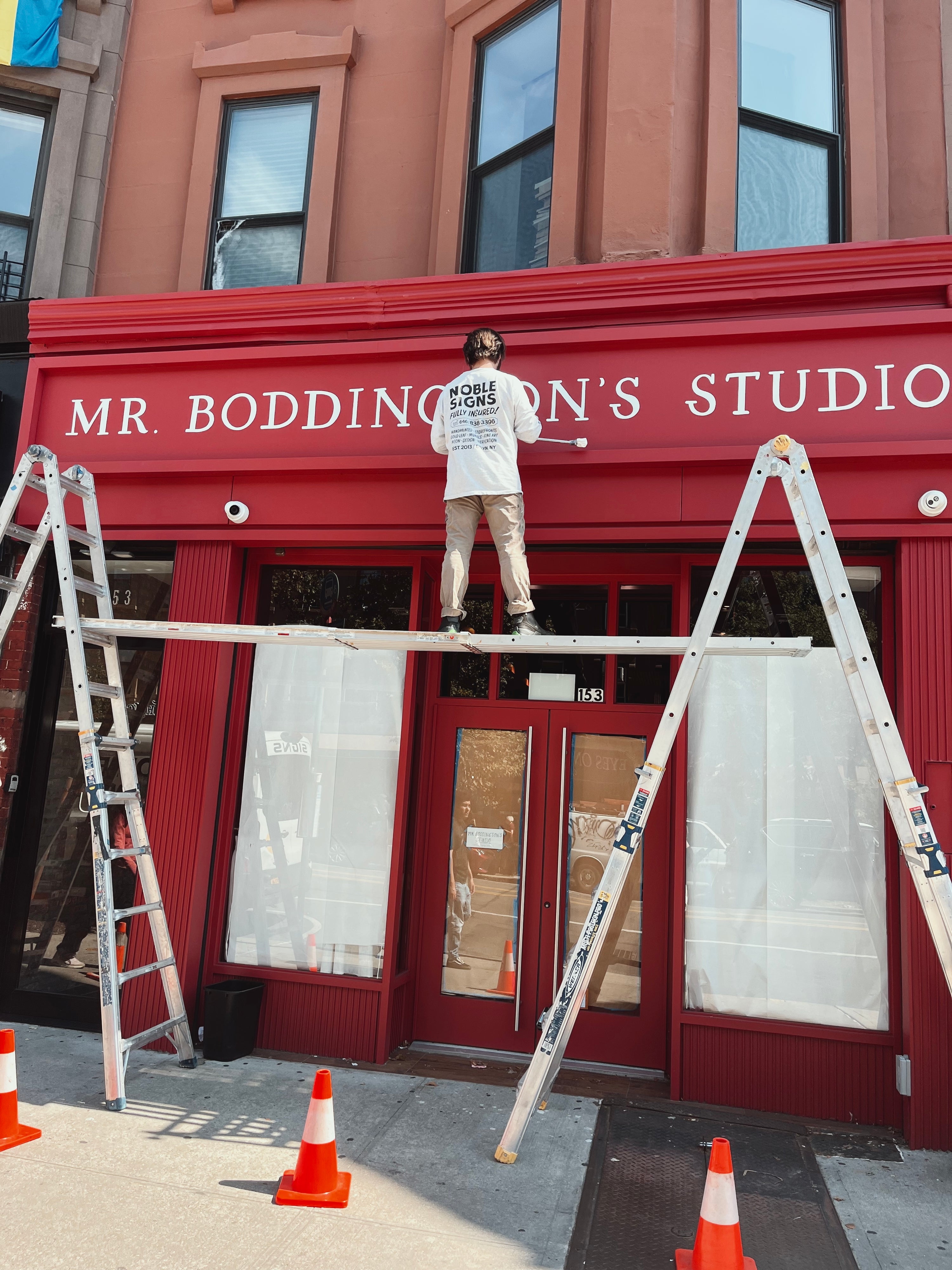 Mr. Boddington's Studio
